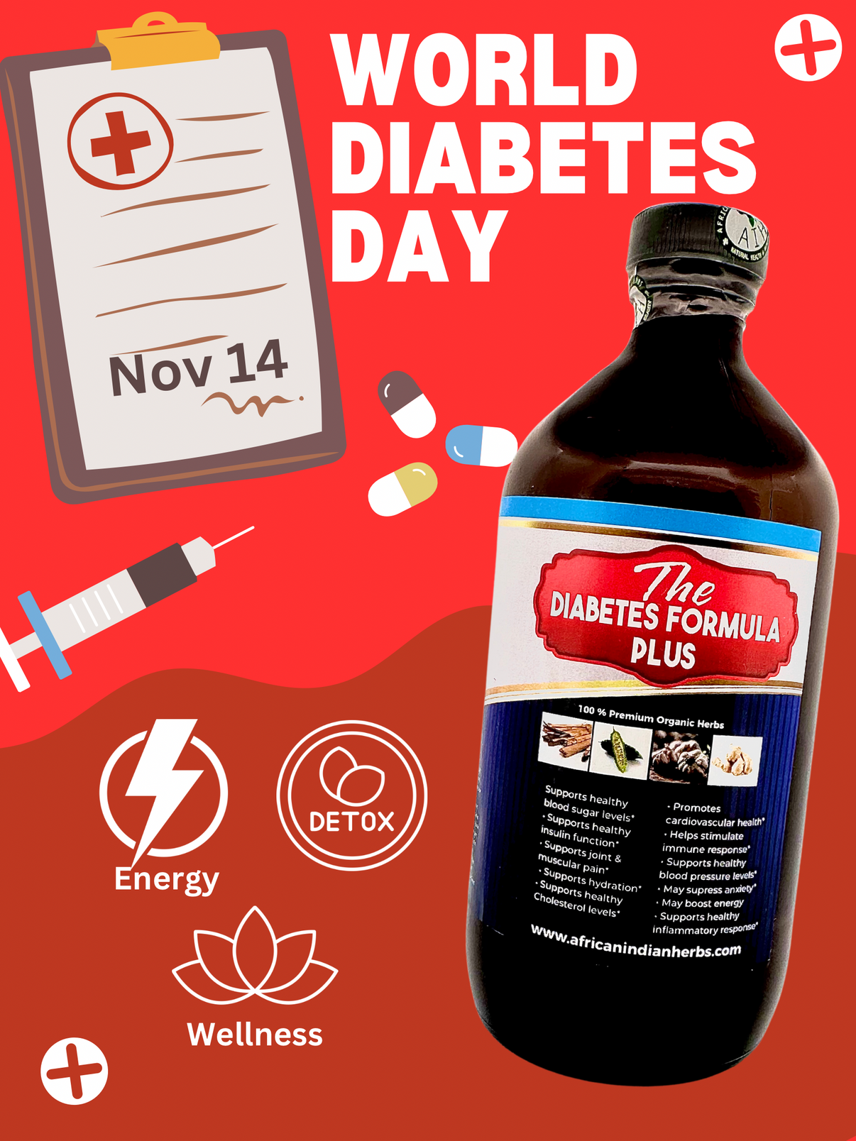 Diabetes Formula Plus – Nephew Organics