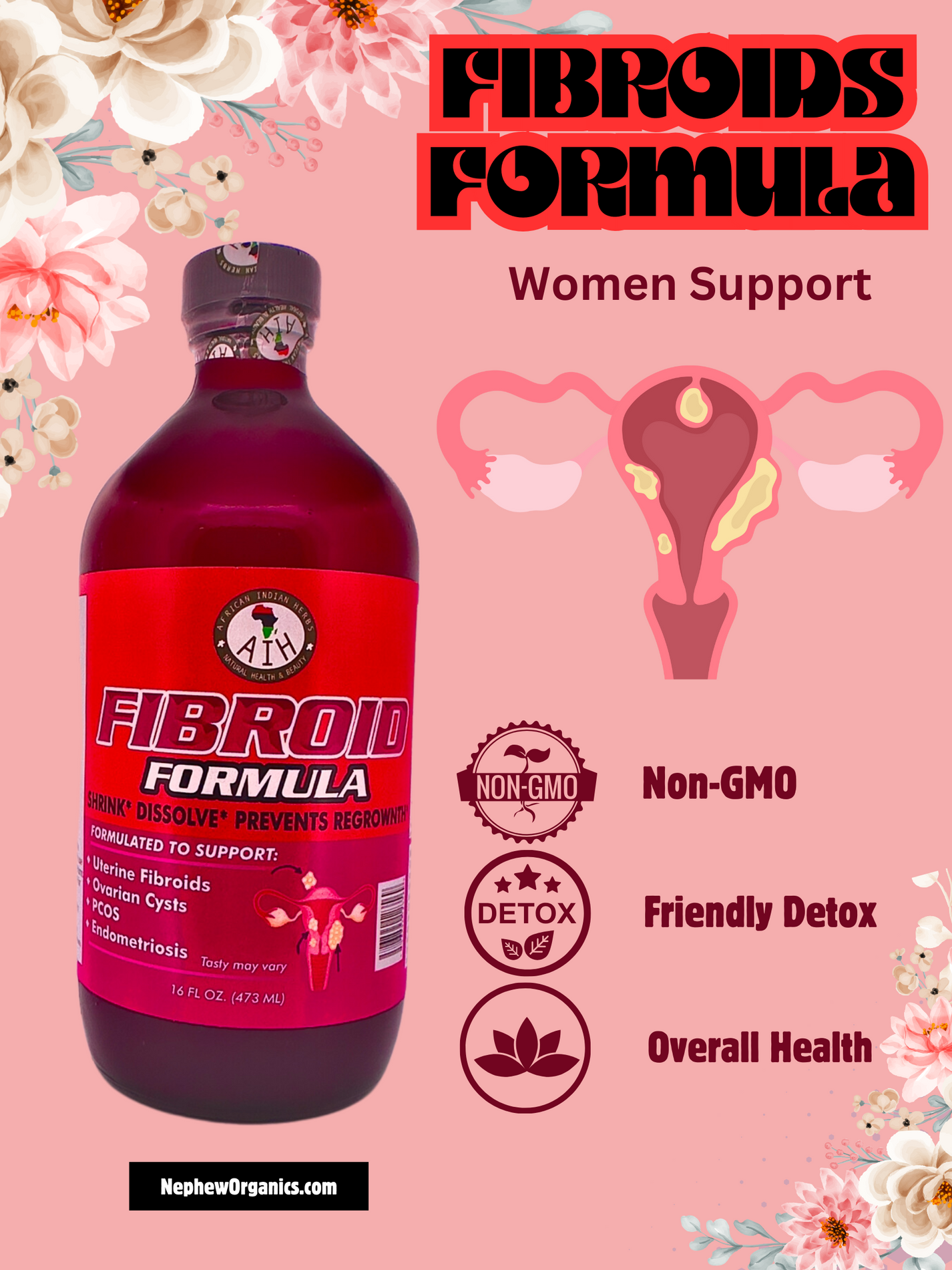 Fibroids Formula – Nephew Organics